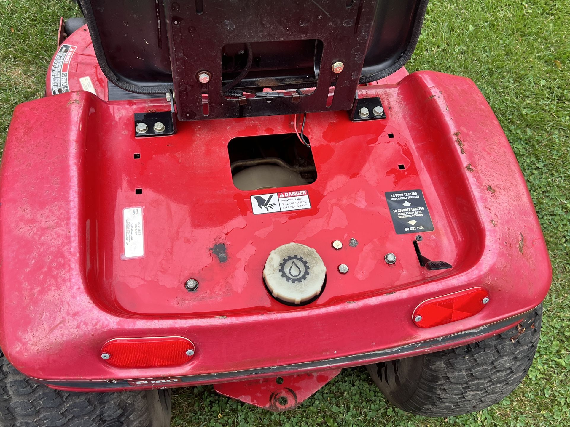 1992 Toro Wheel Horse 244-H garden tractor. 14 hp for Sale in Roselle ...