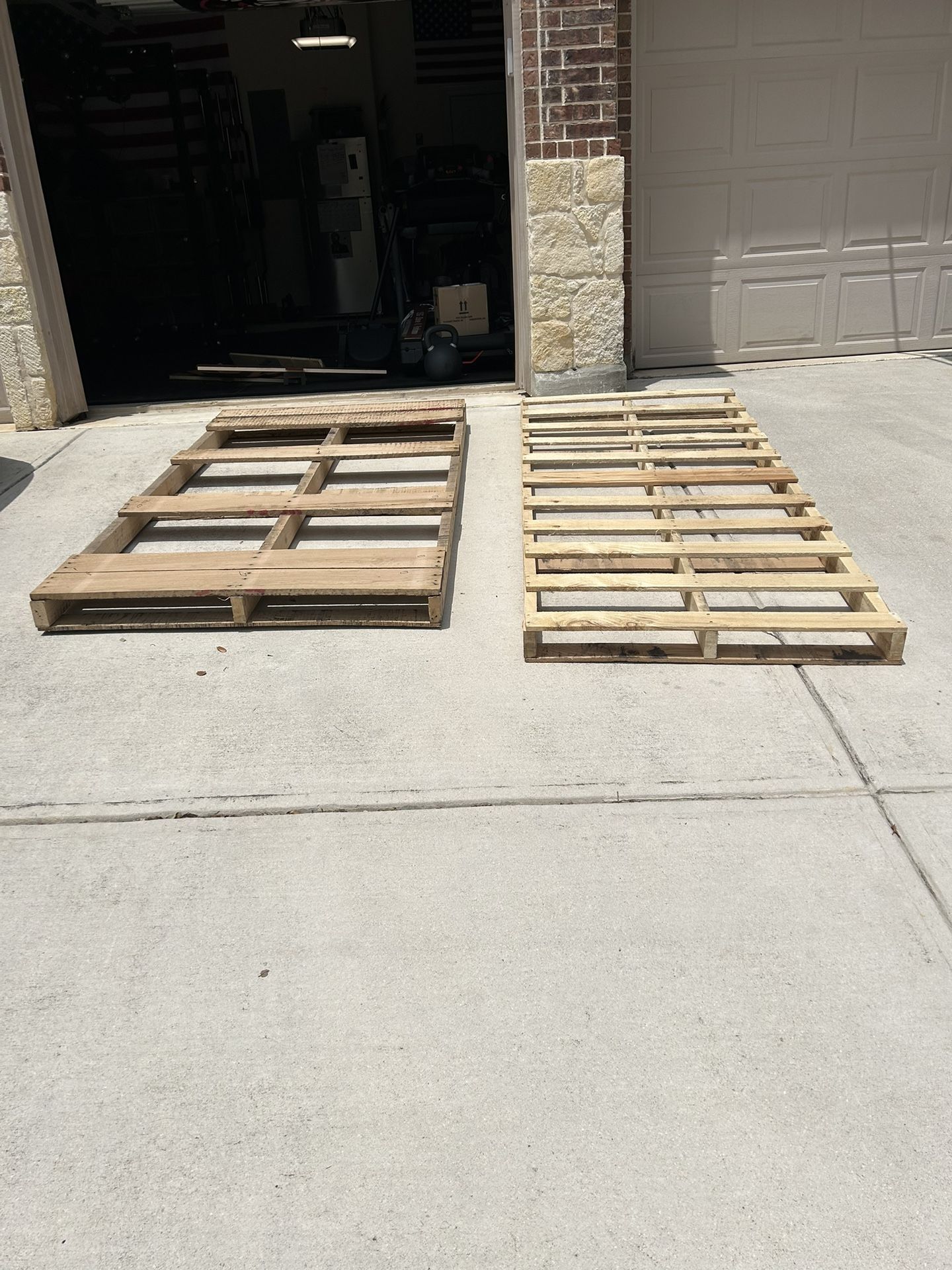 Free - 2 Long Wooden Pallets for Sale in San Antonio, TX - OfferUp