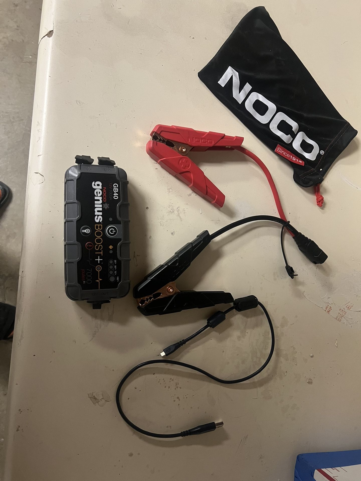 Charge NOCO jump starter for Sale in Lake Elsinore, CA - OfferUp