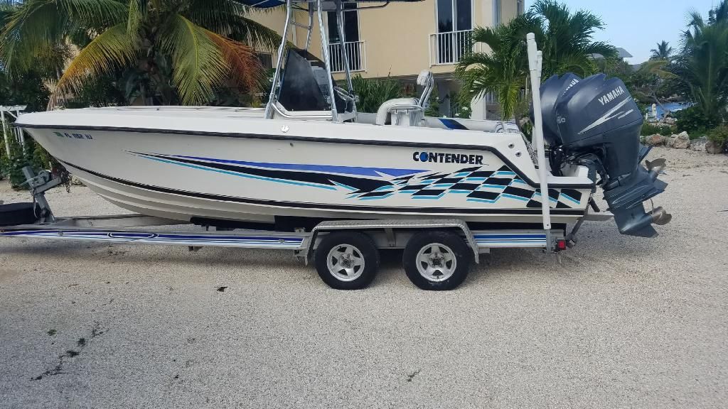 1991 Contender 23 open Center Console Ready to fish for Sale in Key ...