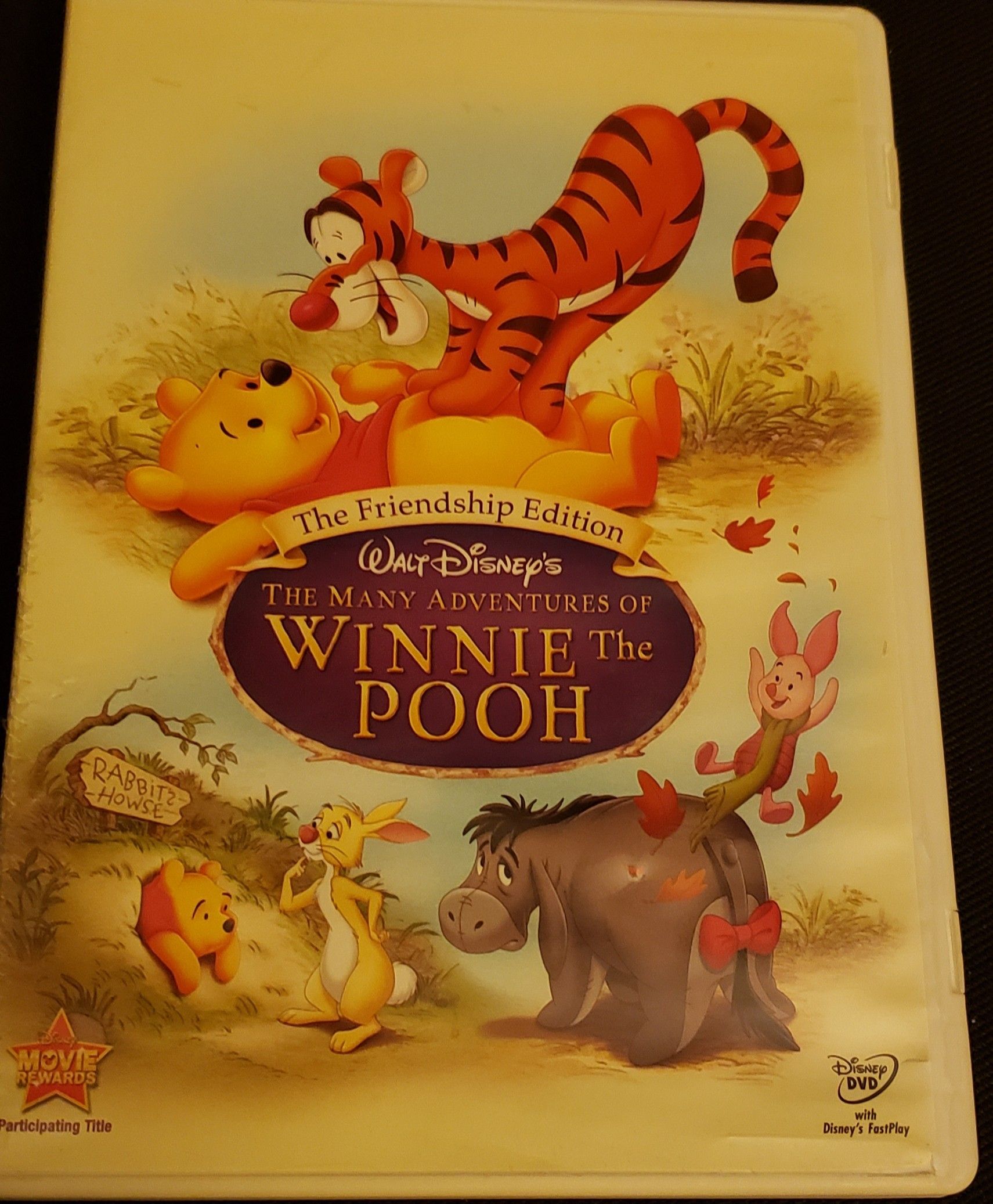 The Many Adventures Of Winnie The Pooh Dvd