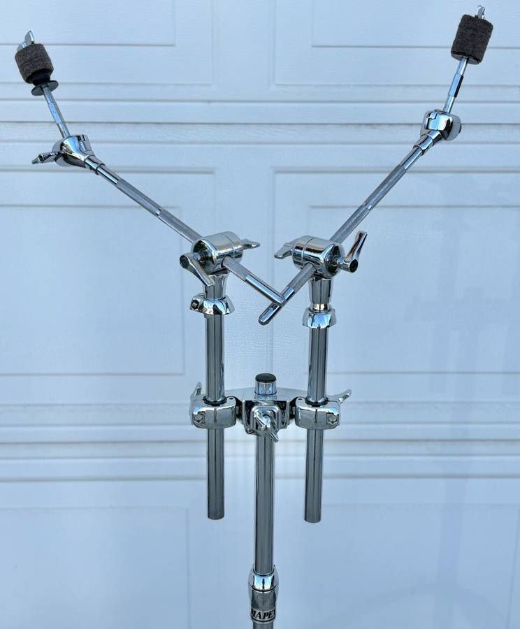 Mapex Double Braced 2-Tier Double Cymbal Boom Stand - Chrome (B990A ...