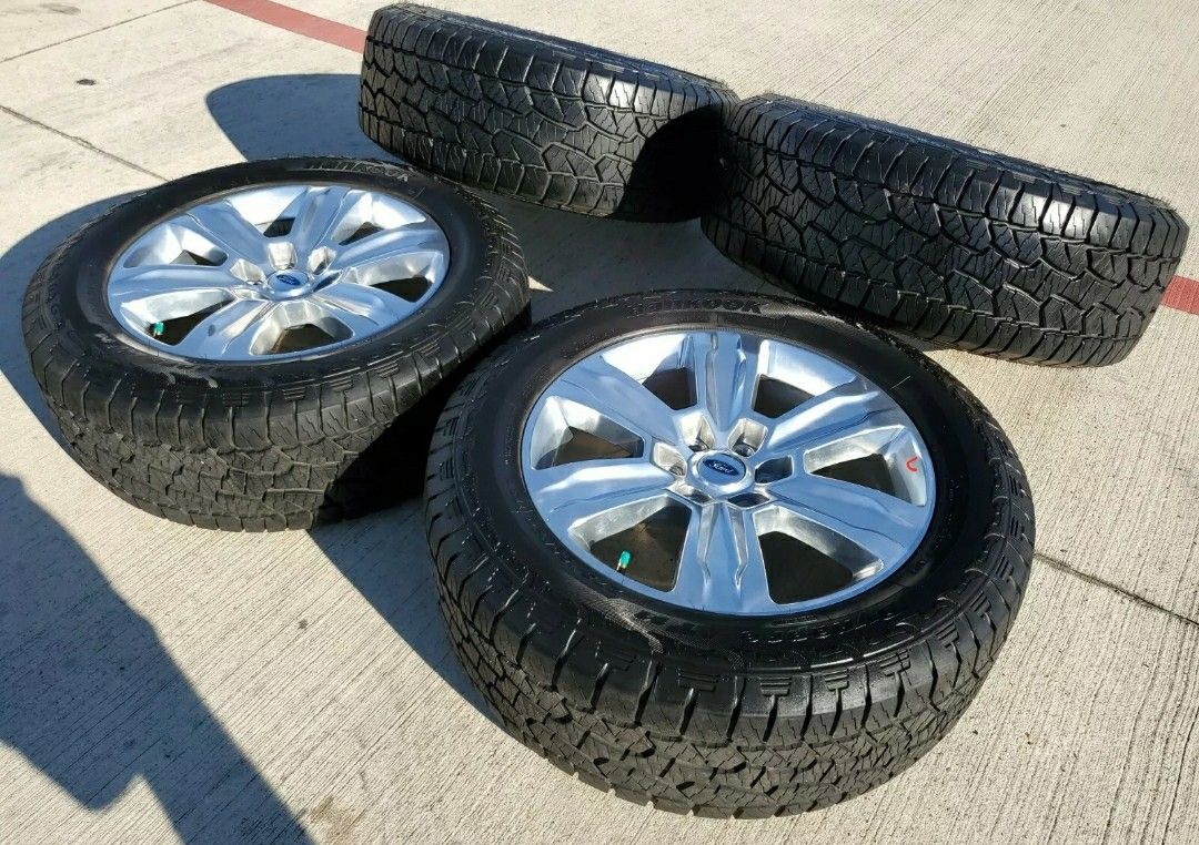 20 inch ,Set of four, 6 lug rims wheels and tires for F-150 Expedition ...