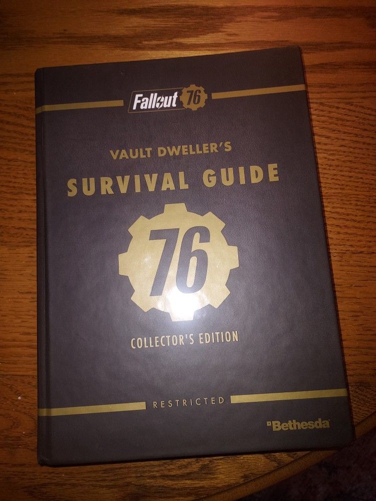 Fallout 76 Survival Guide Collectors Edition for Sale in Monroe, WA ...