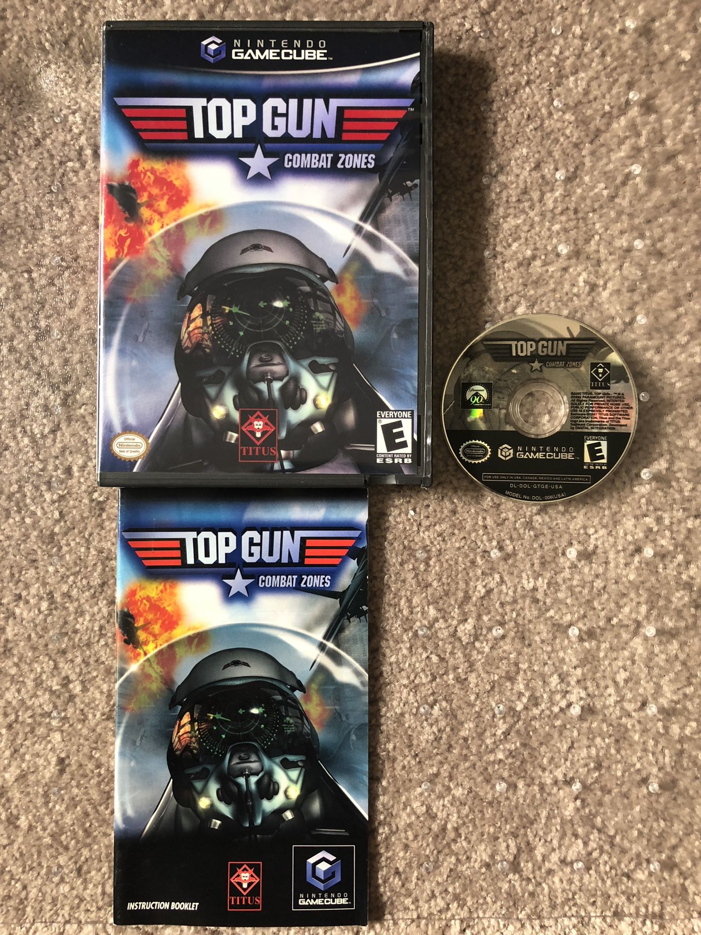 Top Gun Combat Zones. Nintendo GameCube. Complete! for Sale in San ...