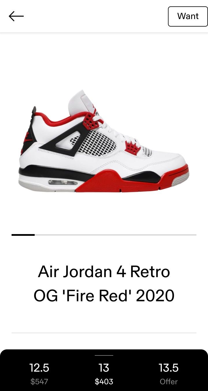 Og Fire Red 4s