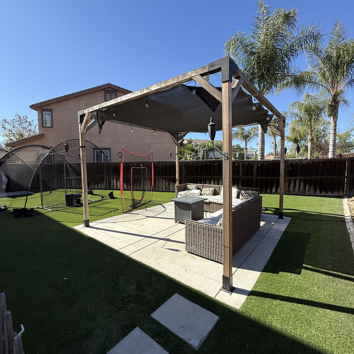 Pergola for backyard for Sale in Menifee, CA - OfferUp