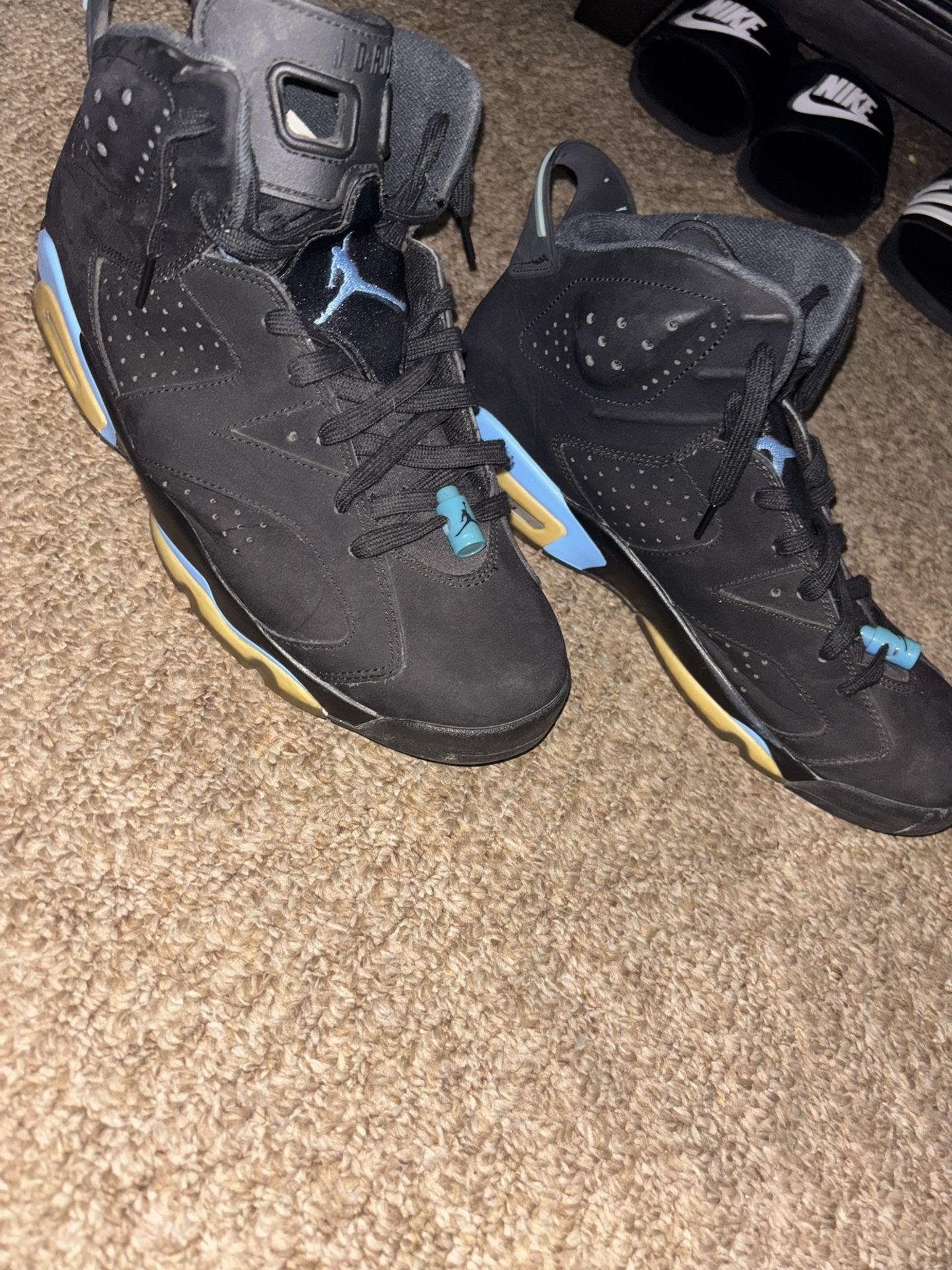 Black Unc Retro Jordan 6s for Sale in Downey, CA - OfferUp