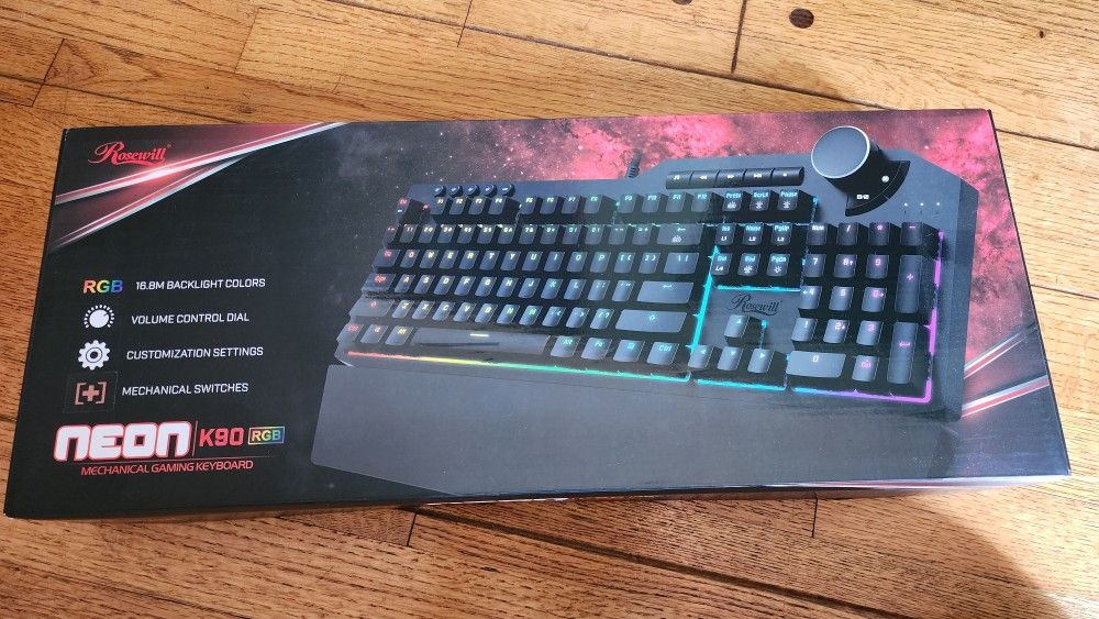 Rosewill Neon K90 RGB Mechanical Keyboard - Brand New for Sale in Los ...