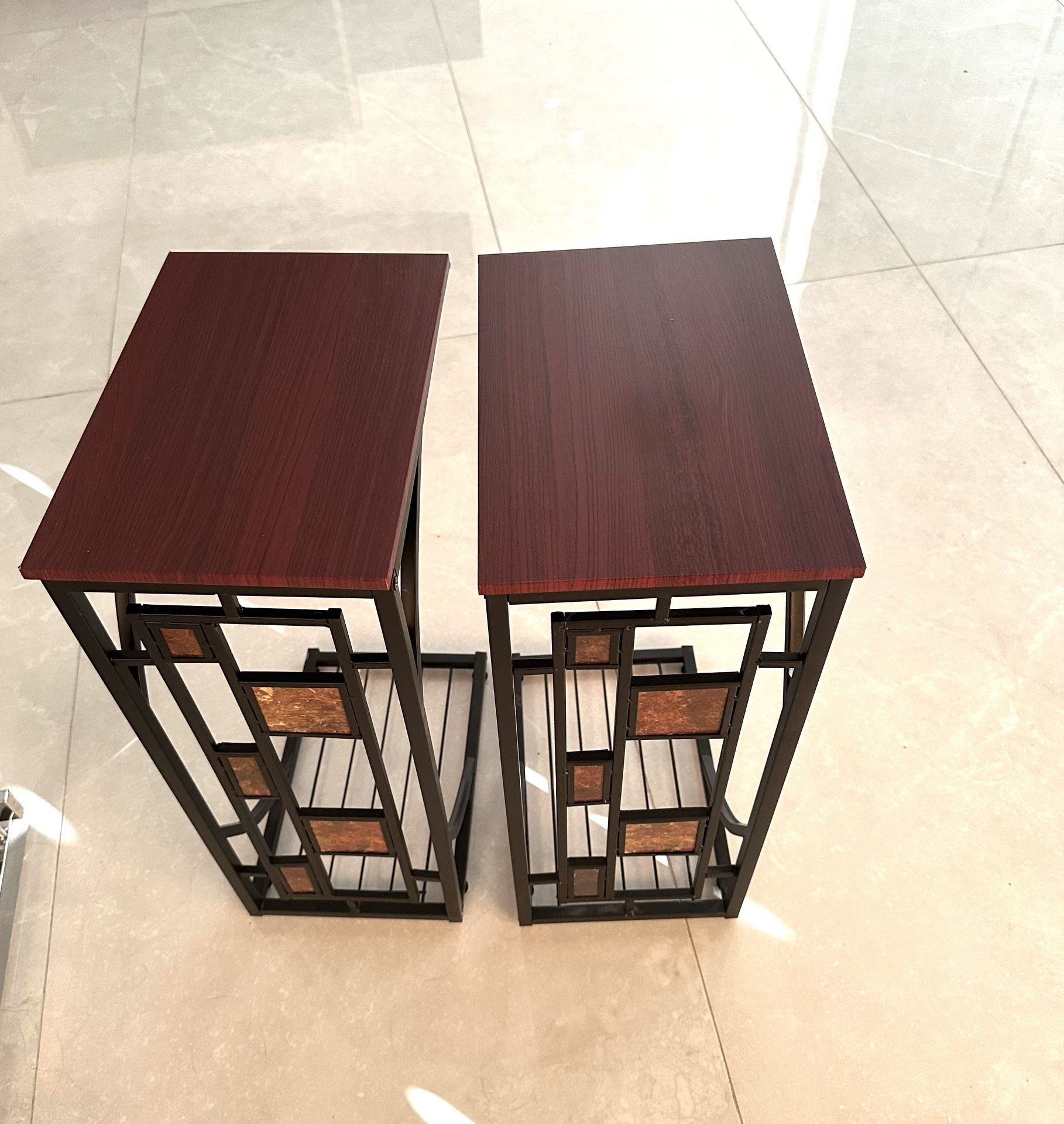 Pair Of Small Side Tables Easy To Move Around for Sale in Fort ...