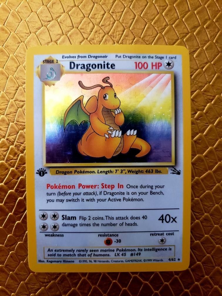 1st-edition-fossil-dragonite-holo-rare-4-62-pok-mon-cards-for-sale-in