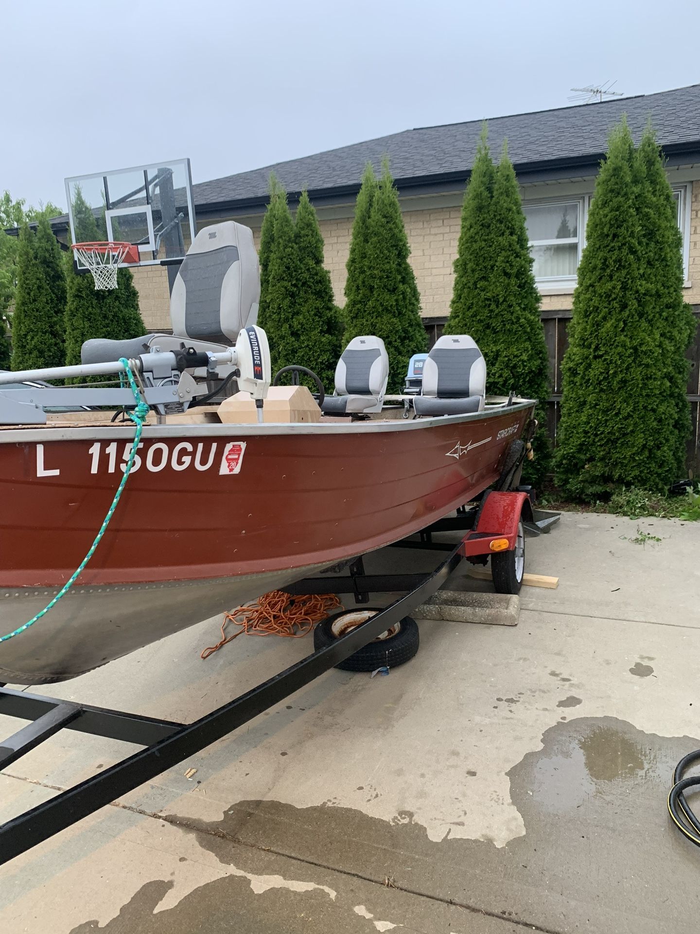 1987 Starcraft 15’ Aluminum Foshing Boat for Sale in Niles, IL - OfferUp