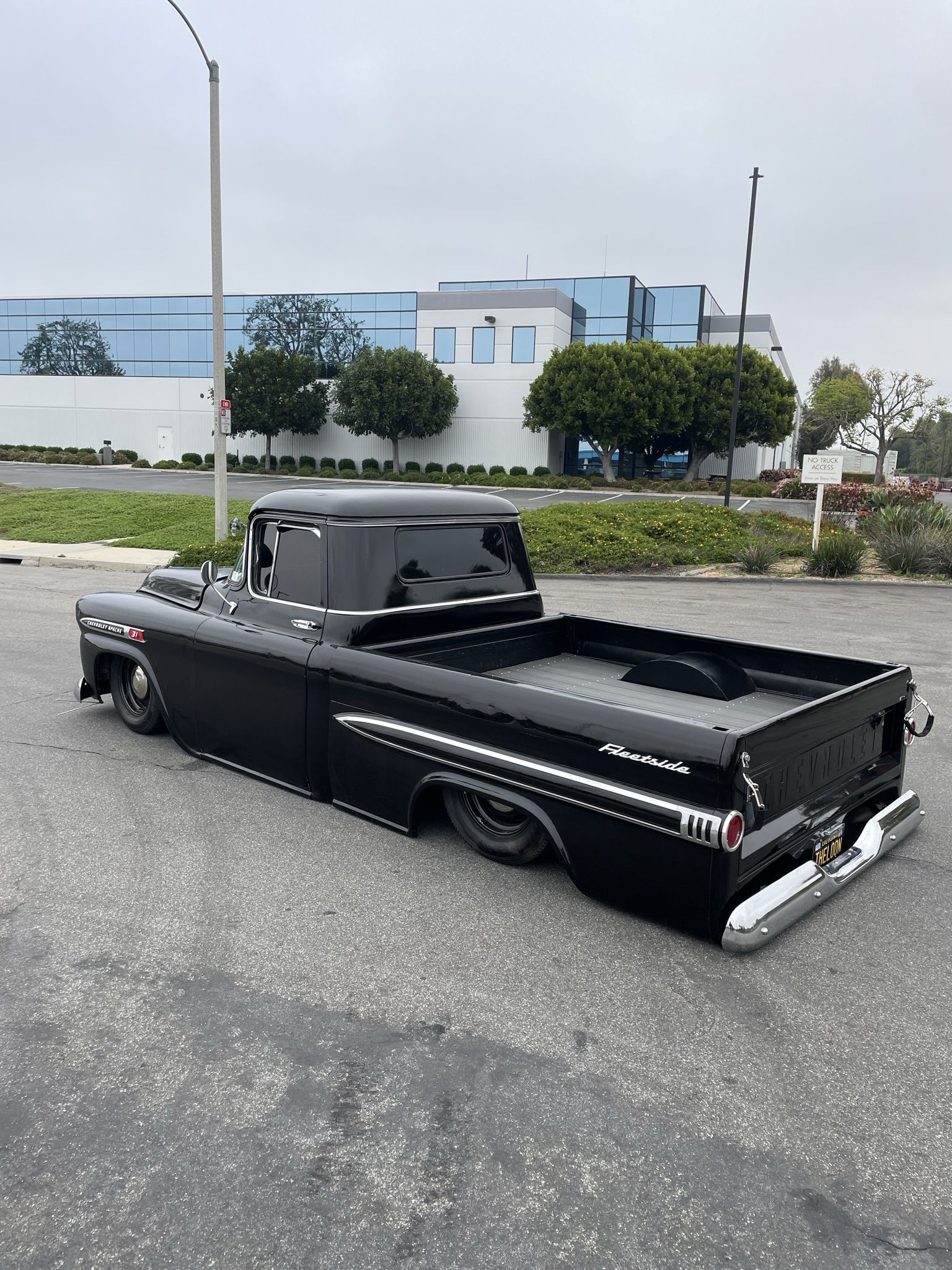1959 CHEVY APACHE C10 K10 K5 IMPALA FLEETSIDE SHORTBED HOT ROD LOWROD ...