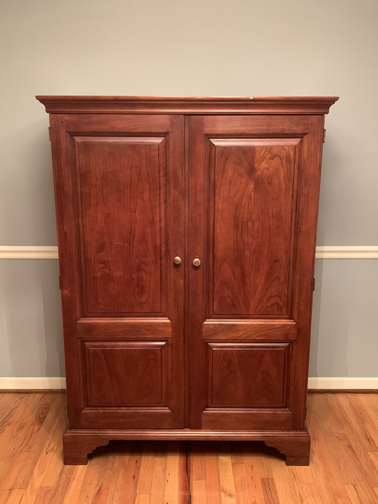 Stickley cherry computer armoire desk for Sale in Greenville, SC - OfferUp