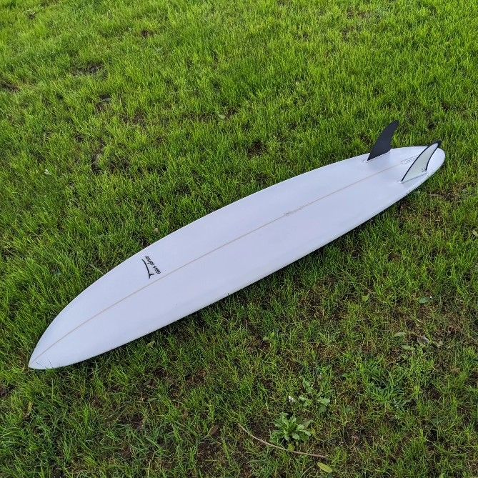 6'6" Mid Length Twin Fin Surfboard Similar To CI Mid Twin New for Sale ...