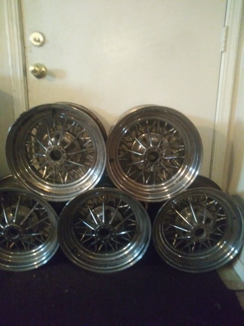 Original - Crager Wheels Star Wire 30 spoke Wire (5-set) 15x8 Multi w/o ...