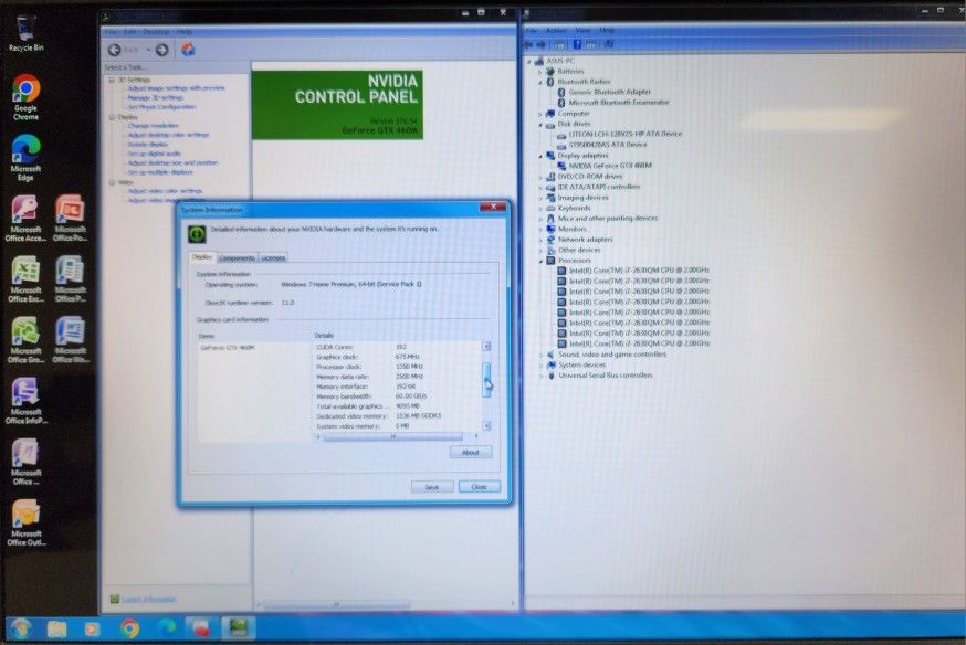 ASUS ROG G73SW | 128GB SSD+500GB HDD | 12GB RAM | i7-2630QM 2.00GHz ...