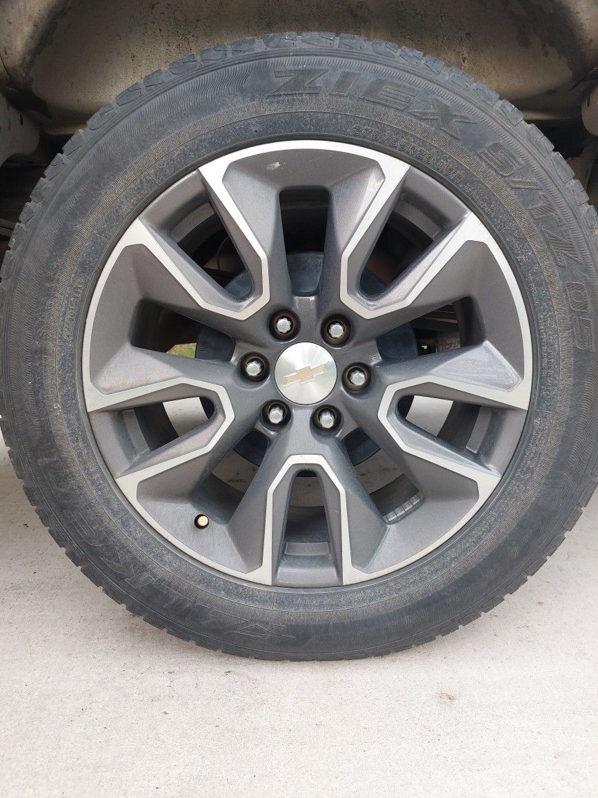 2020 Silverado 20" Wheels for Sale in San Antonio, TX - OfferUp