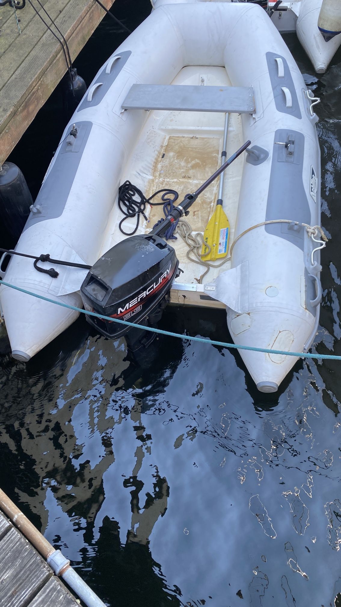 Achilles 8’ Inflatable Hardbottom Dinghy for Sale in Seattle, WA - OfferUp