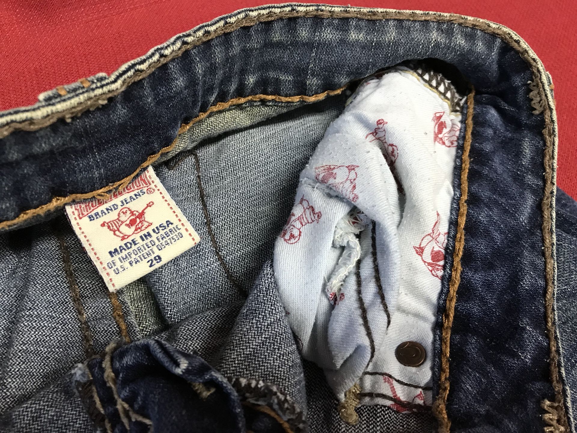 Real True Religion Jeans Vs Fake