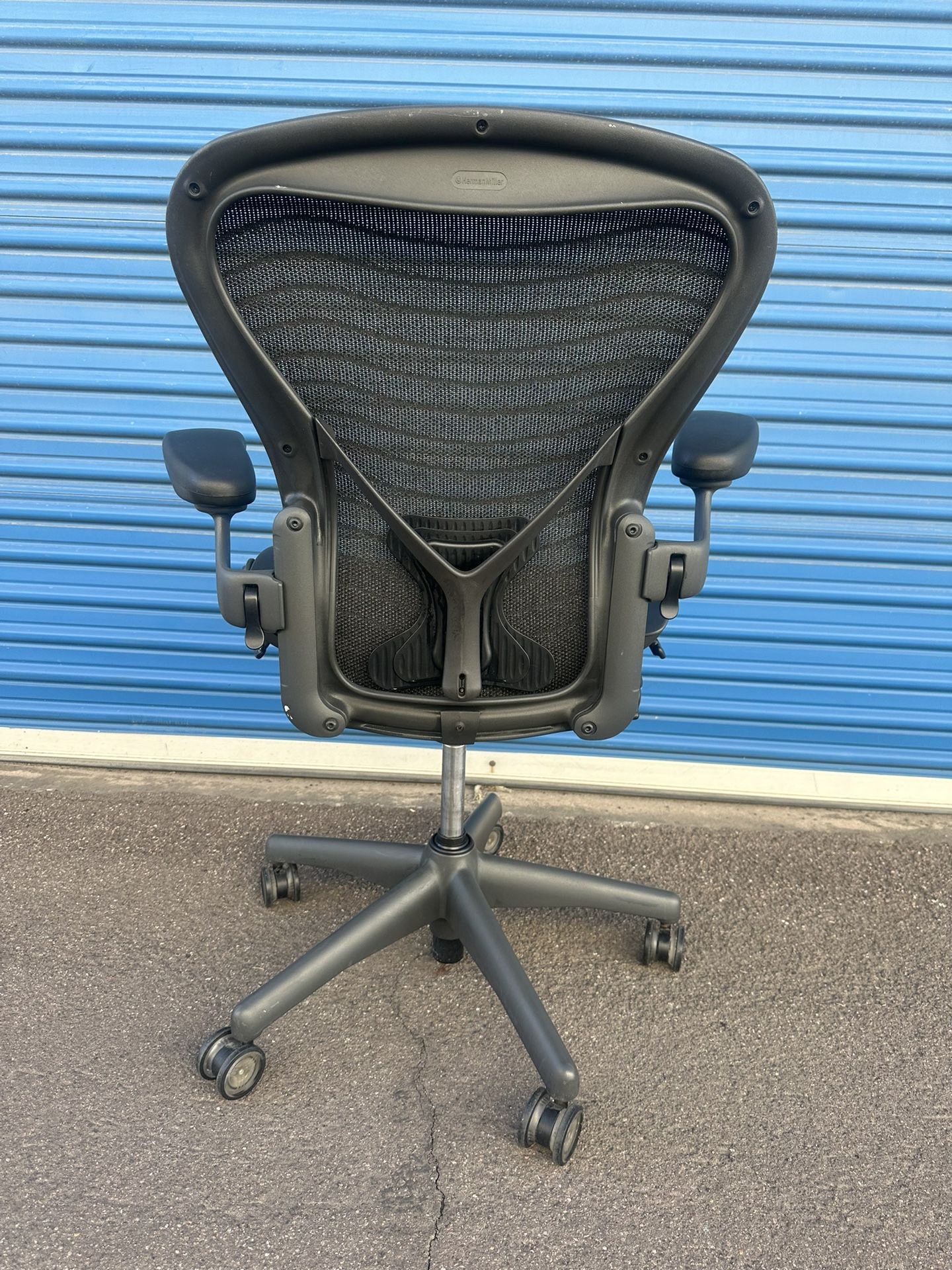Herman Miller Aeron B Office Chair Tuxedo Mesh Fully Loaded With ...