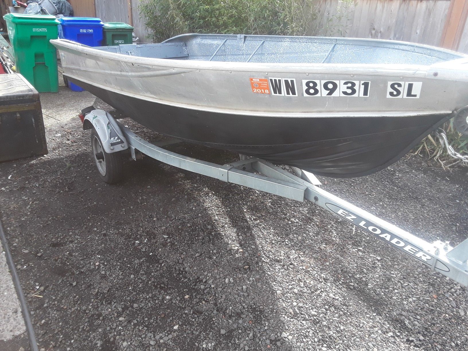 12 ft Valco aluminum boat with title for Sale in Portland, OR - OfferUp