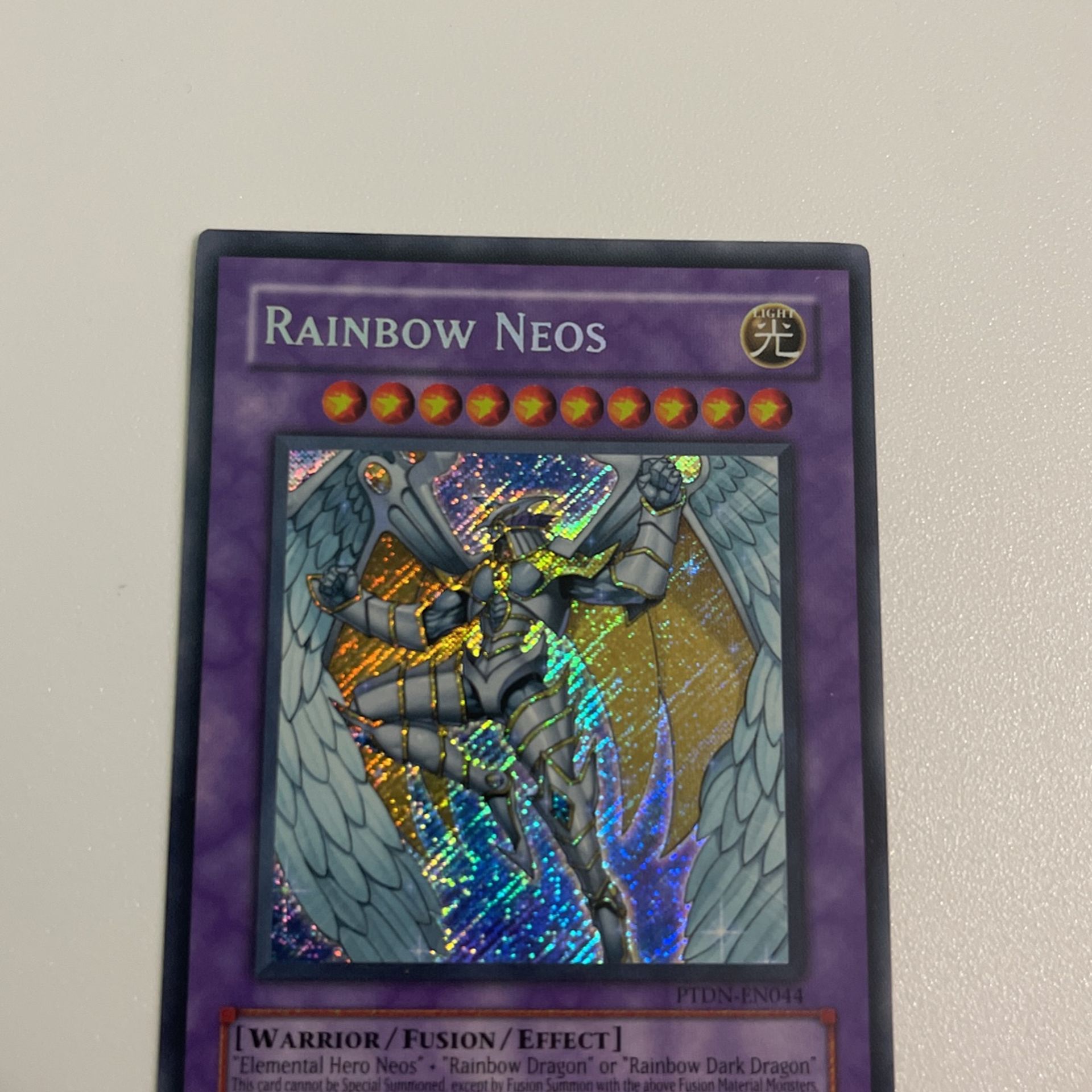 Rainbow Neos Yu Gi Oh! Cards