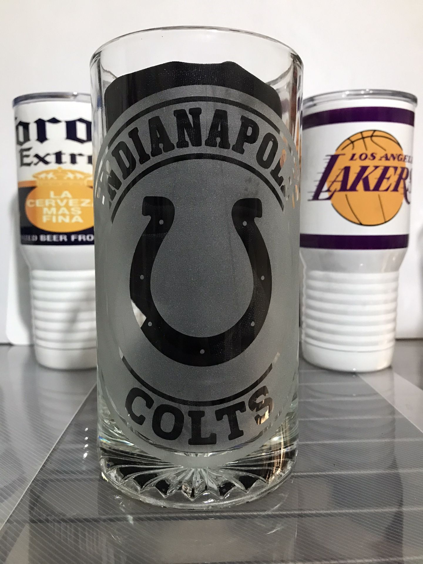 Colts Glass Beer Mug 26oz. for Sale in Bloomington, CA - OfferUp