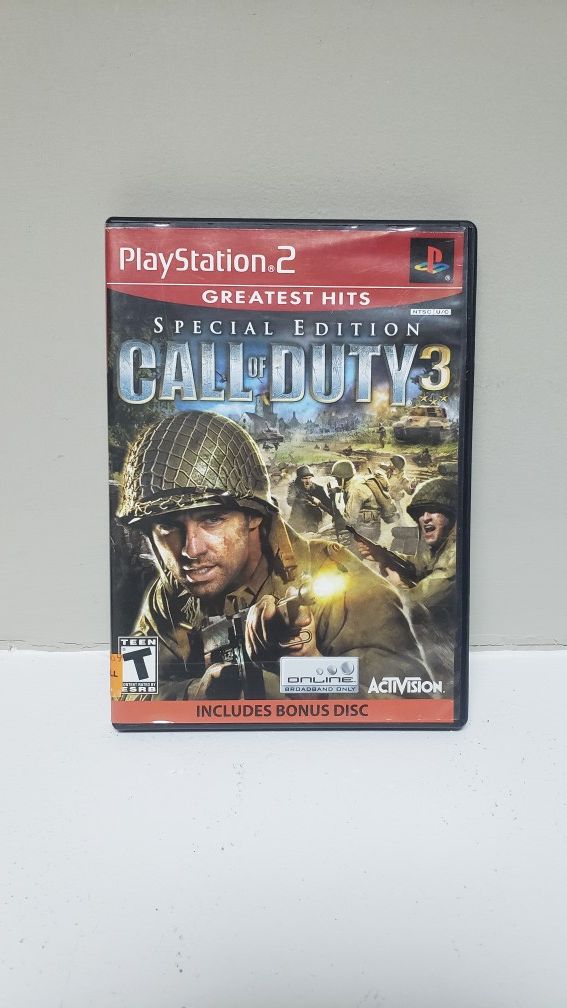 Call Of Duty 3 Ps2