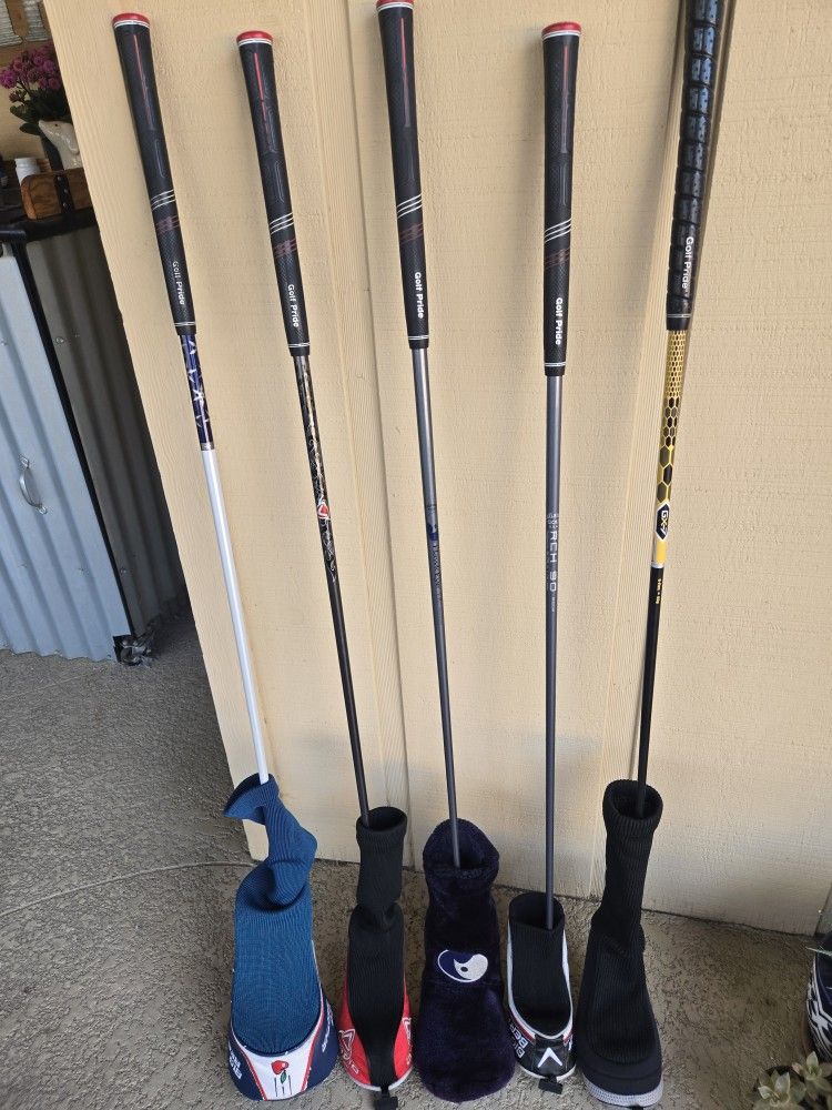 4 Callaway clubs and 1 GX-7 All mens right hand regular flex in ...