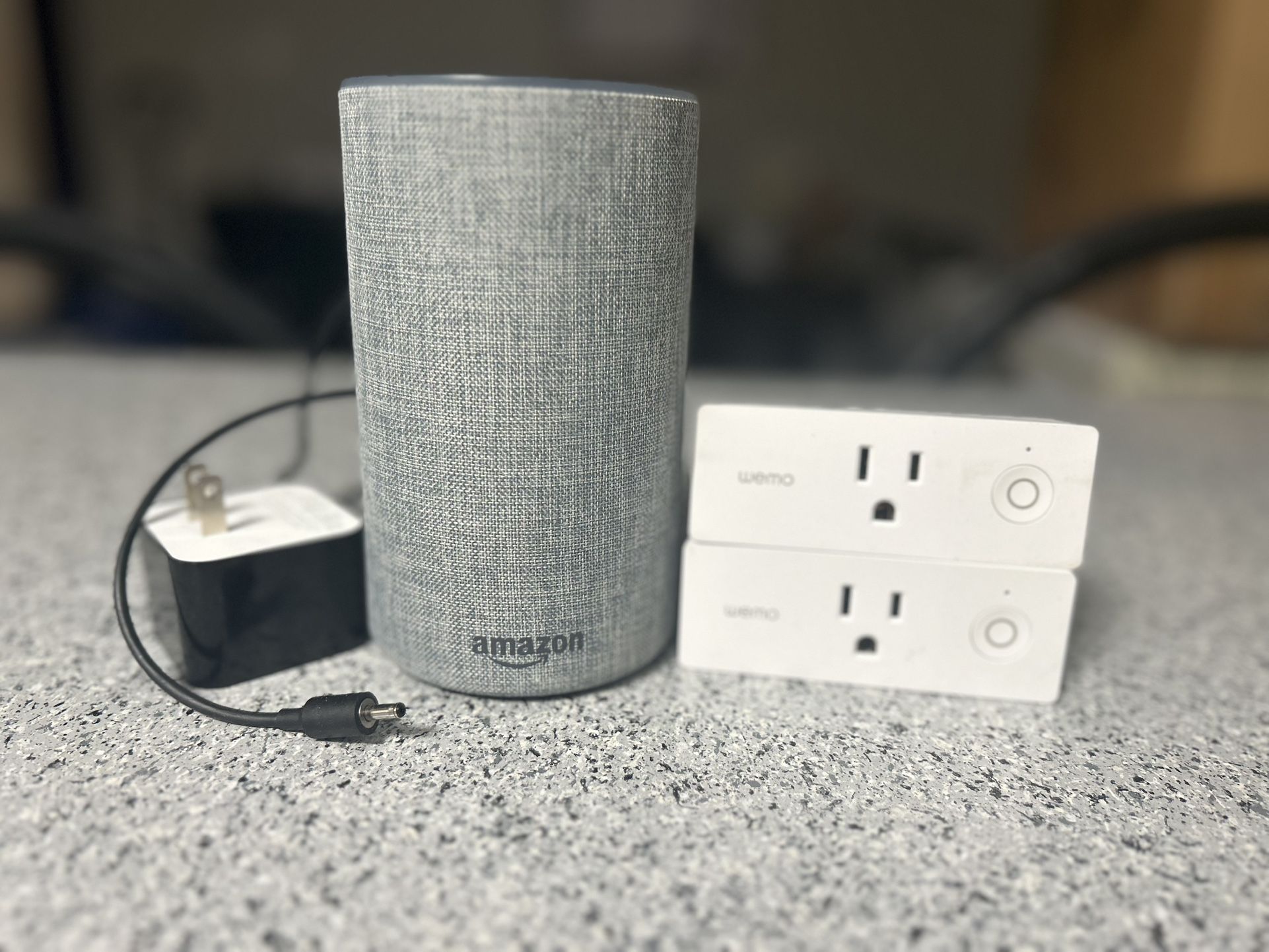 Amazon Echo (2nd Gen) Smart Speaker With Dolby Heather Gray And Comes ...