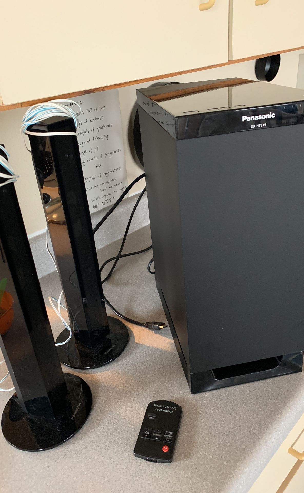 Panasonic SU-HTB15 surround sound system for Sale in Tacoma, WA - OfferUp