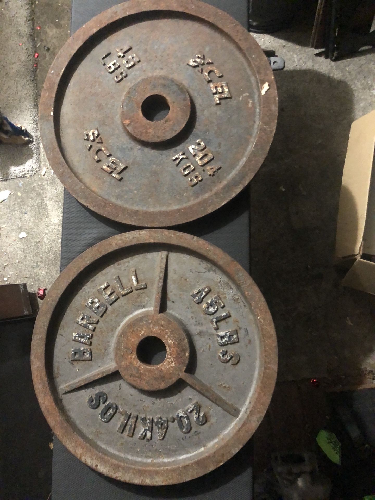 45 pound Olympic weights for Sale in Garden Grove, CA - OfferUp