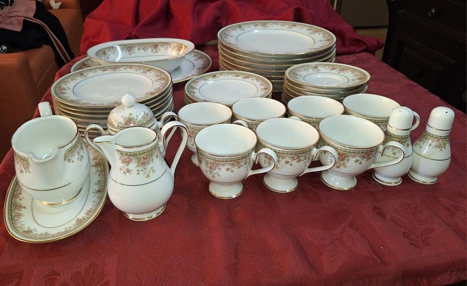 Noritake Ireland 2767 "Morning Jewel” Pattern 48 pc. Dinnerware Dish ...