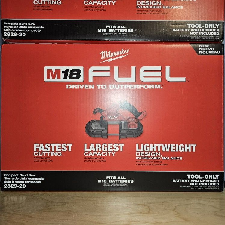 Milwaukee M18 Fuel Compact Band Saw for Sale in San Antonio, TX - OfferUp