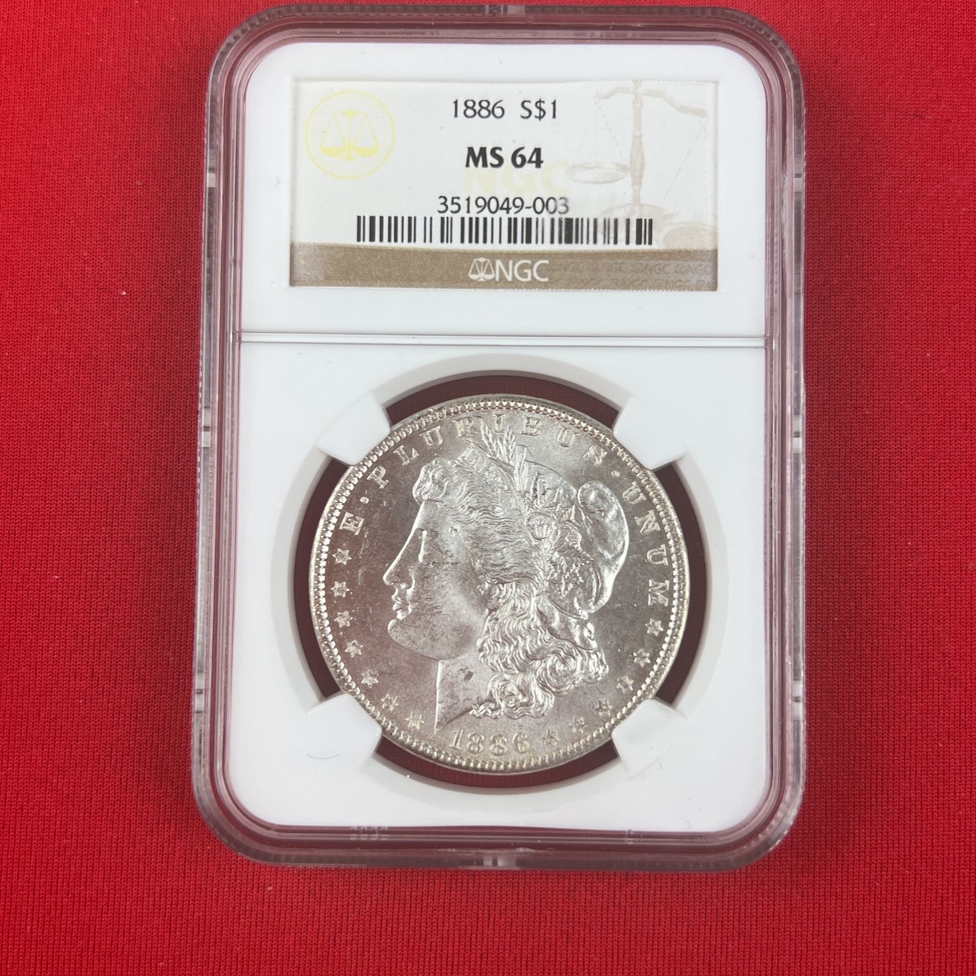1886 Morgan Silver Dollar NGC MS64 for Sale in St. Louis, MO - OfferUp