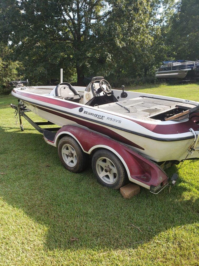 2000 Ranger R93 bass boat for Sale in Hamilton, GA - OfferUp
