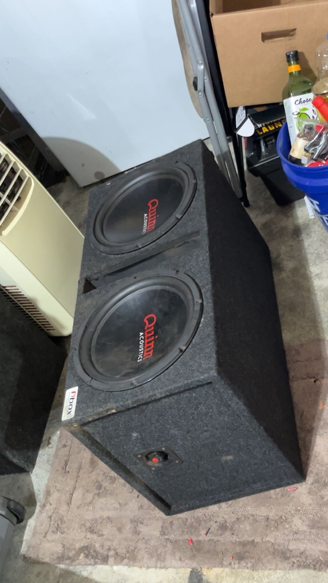 2 12 Inch Quinn Acoustic Subwoofer for Sale in Lynnwood, WA - OfferUp