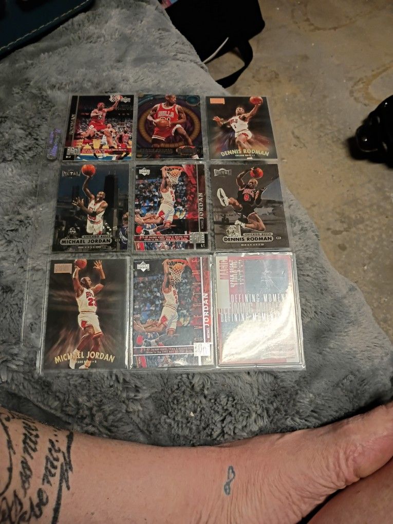Kobe Bryant Micheal Jordan ONeal Rodman Barkley Revees for Sale in ...