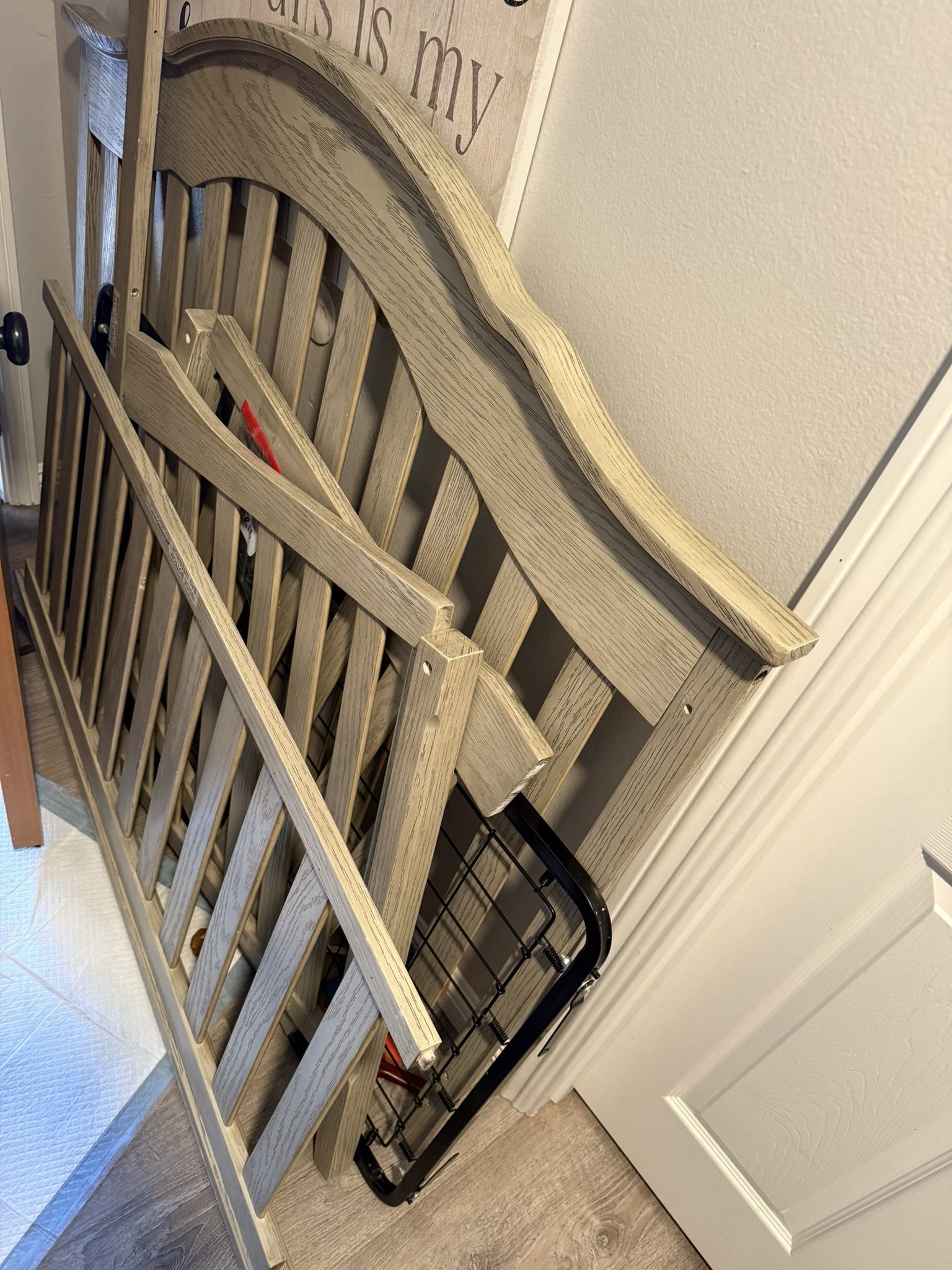 Delta Farmhouse Crib- Textured Limestone for Sale in Whittier, CA - OfferUp