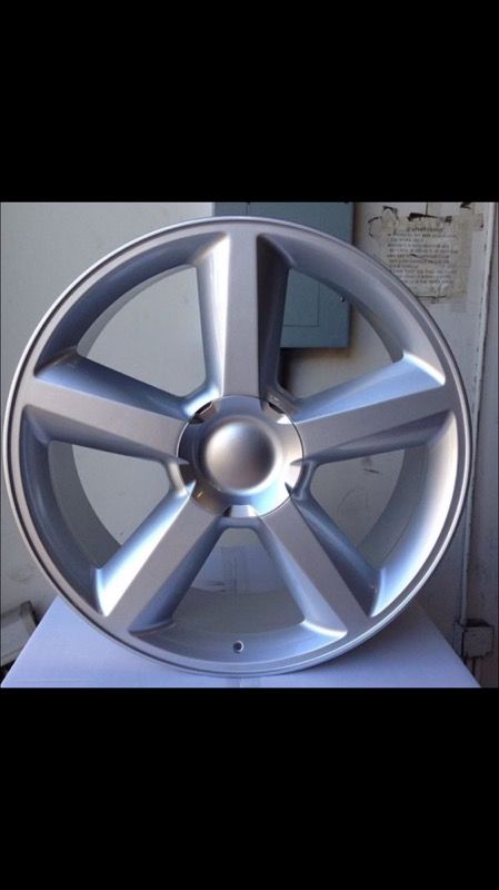 Chevy Tahoe LTZ Rep. 22" Rims - Rines ( 24” Check For Price ) for Sale ...