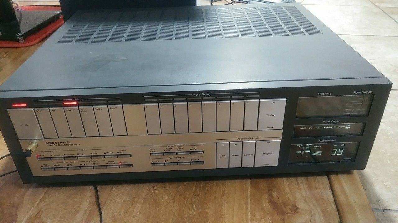 Vintage MCS 3285 Series A Receiver for Sale in Stanton, CA - OfferUp