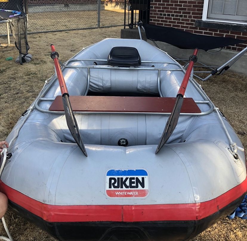 Trailer, Raft, frame & oars for Sale in LEWIS MCCHORD, WA - OfferUp