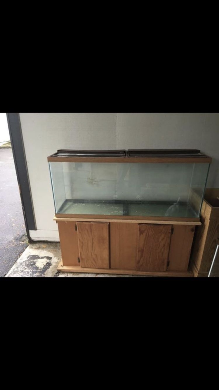 55 gallon long aquarium fish tank for Sale in SeaTac, WA - OfferUp