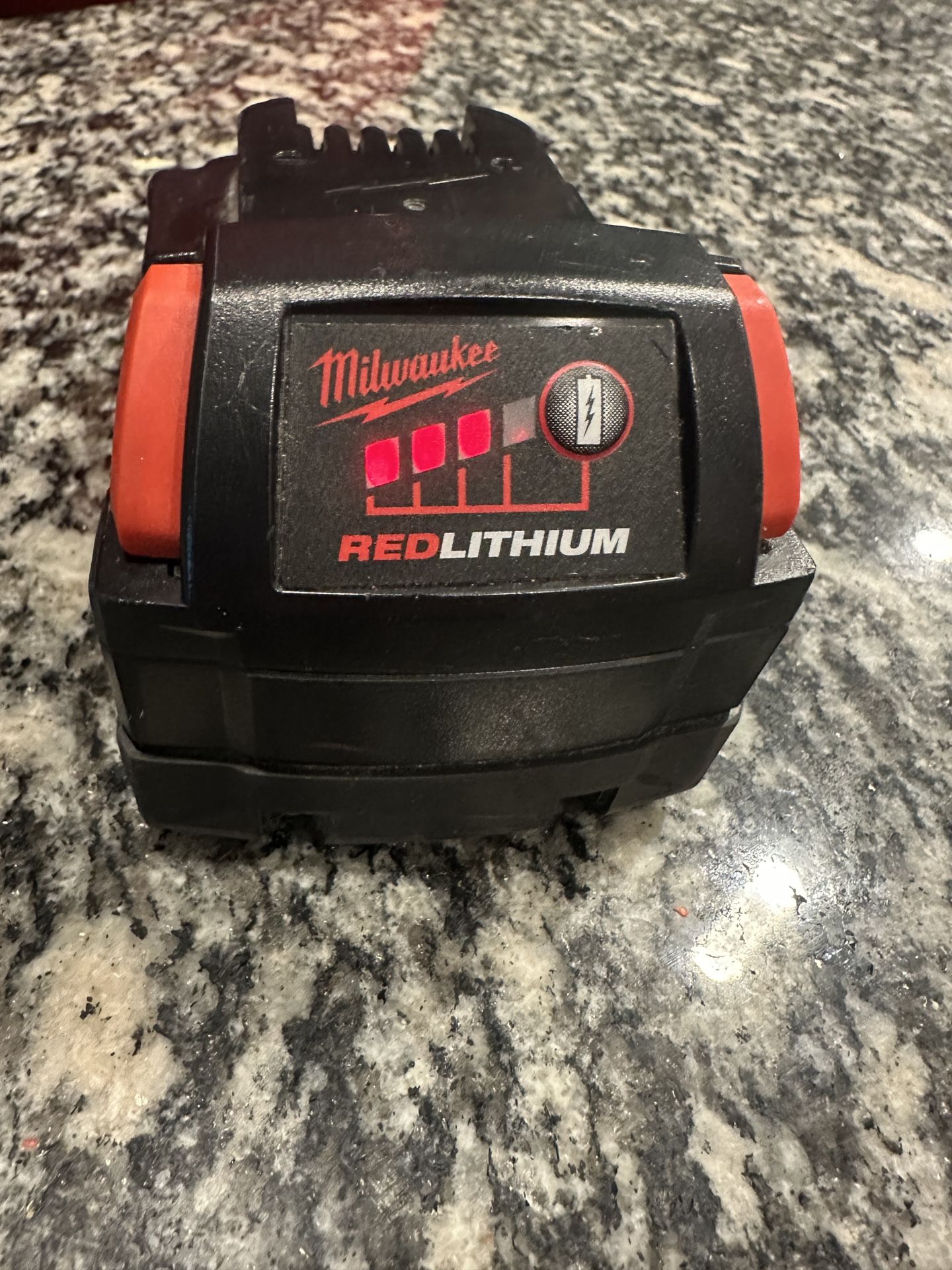 Milwaukee Red Lithium Battery for Sale in Dallas, TX - OfferUp