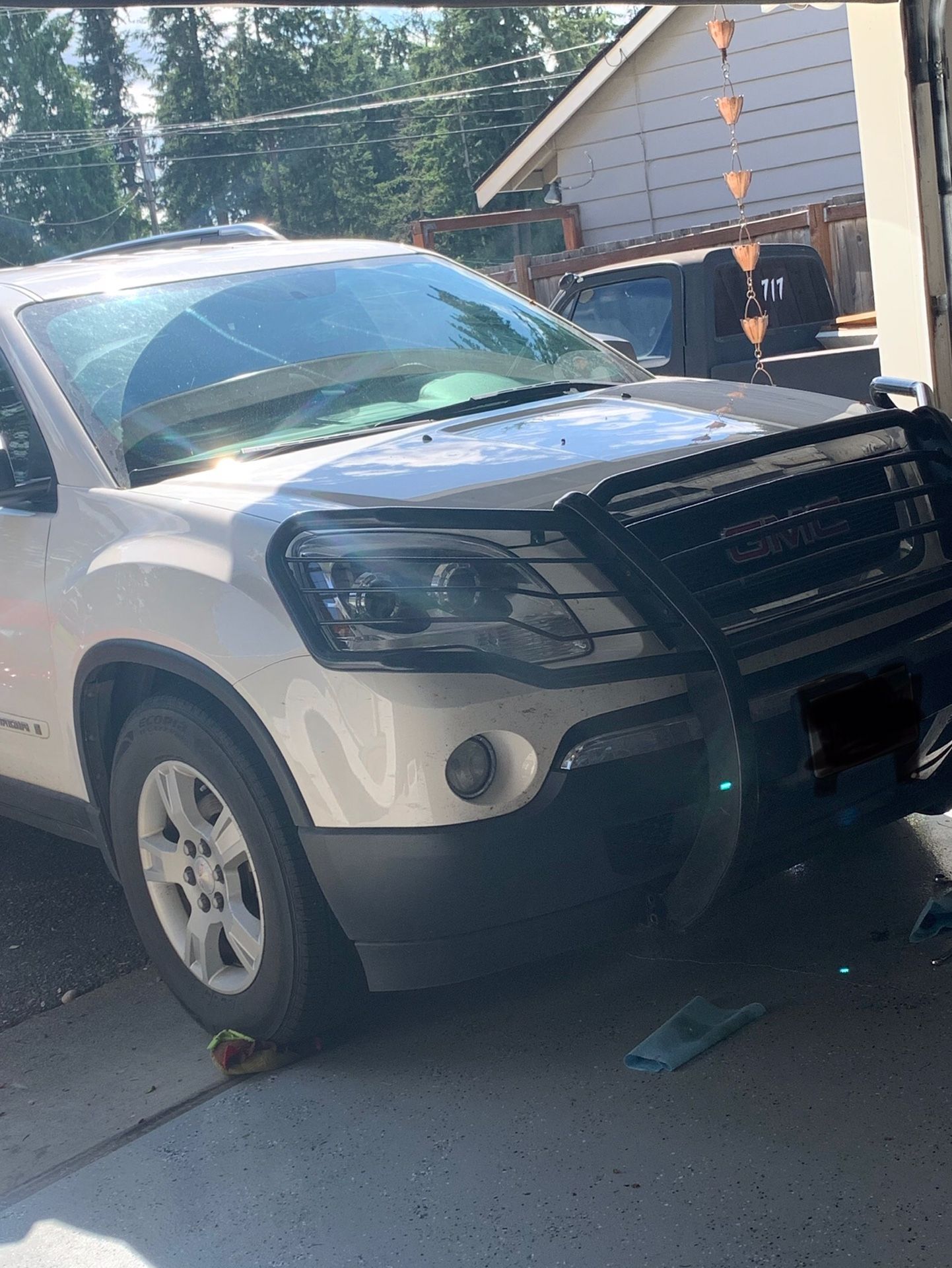 GMC Acadia bull guard, front grill cover, bumper for Sale in Spanaway ...