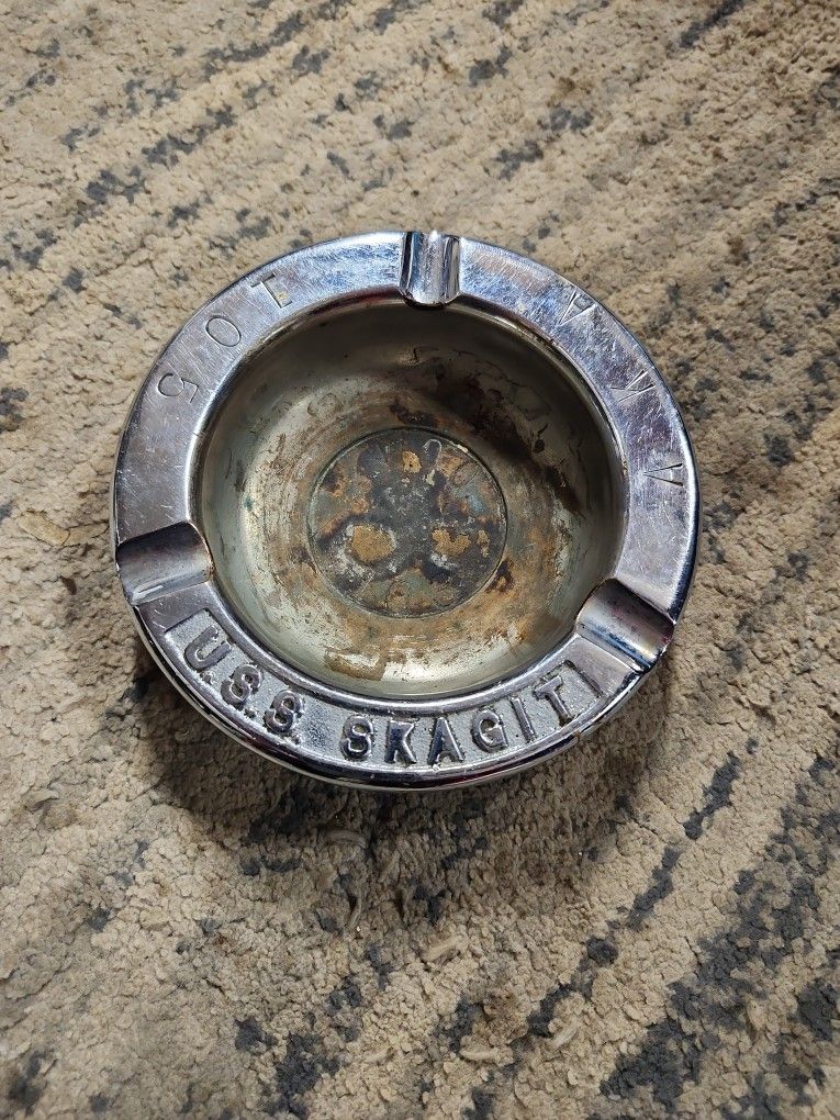Navy Ashtray From The USS SKAGIT for Sale in Diamond Springs, CA - OfferUp