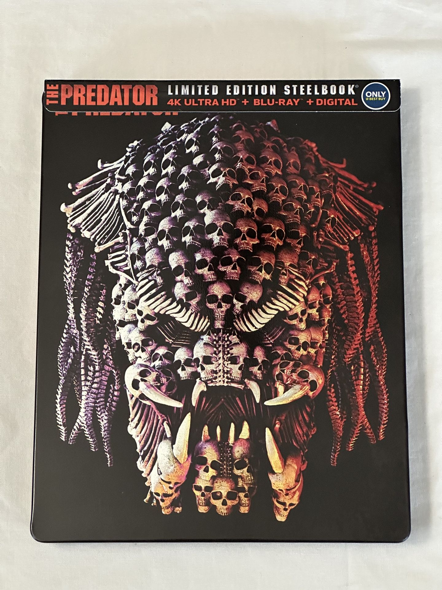 Steelbook The Predator (2018) 4k Ultra HD Blu-ray Best Buy Exclusive ...