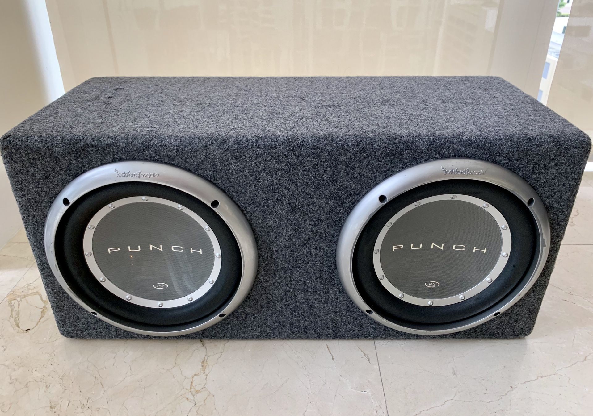 Original Rockford Fosgate Punch P2 10-inch Subwoofers (x2 ...