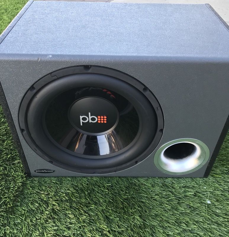 Powerbass RTA-112 amplified 12 inch woofer for Sale in Santee, CA - OfferUp